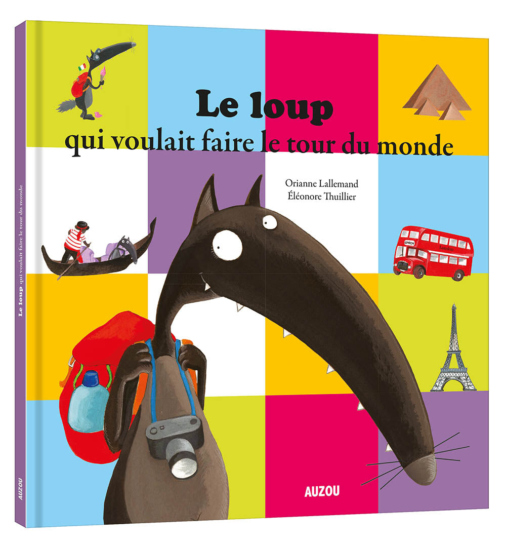 Le Loup qui voulait faire le tour du monde. Grand format – Karusel