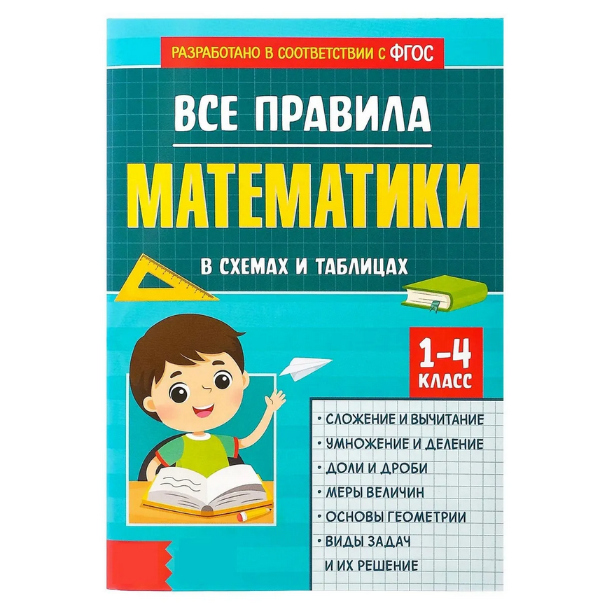 All the rules of mathematics in diagrams and tables – Karusel